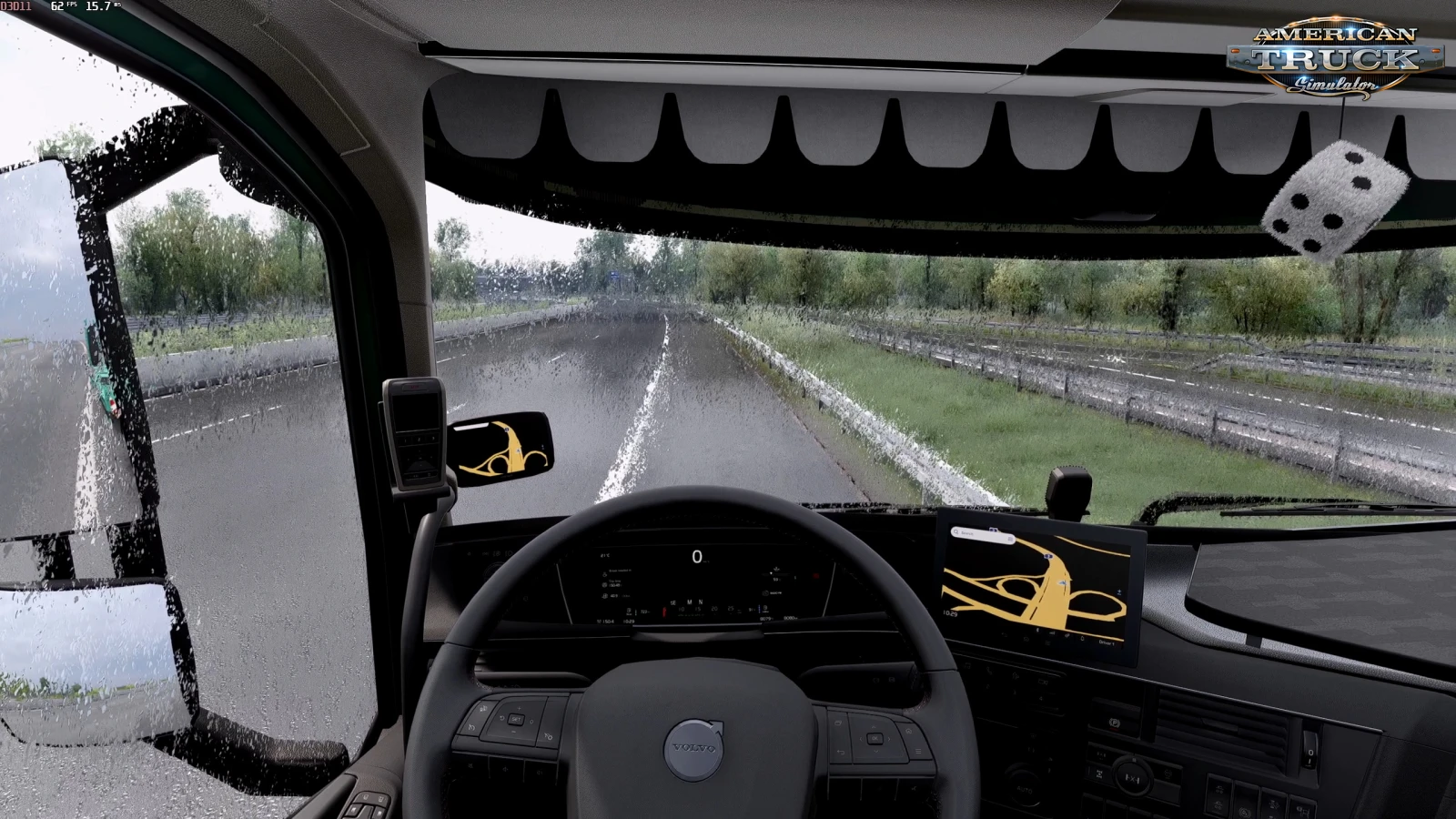 TM Real Rain v1.1 (1.59.x) for ATS | Released By izuanbakar